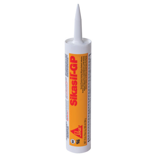 SIKASIL GP MILDEW RESISTANT SILICONE 10OZ CARTRIDGE - AQUA Shower Doors